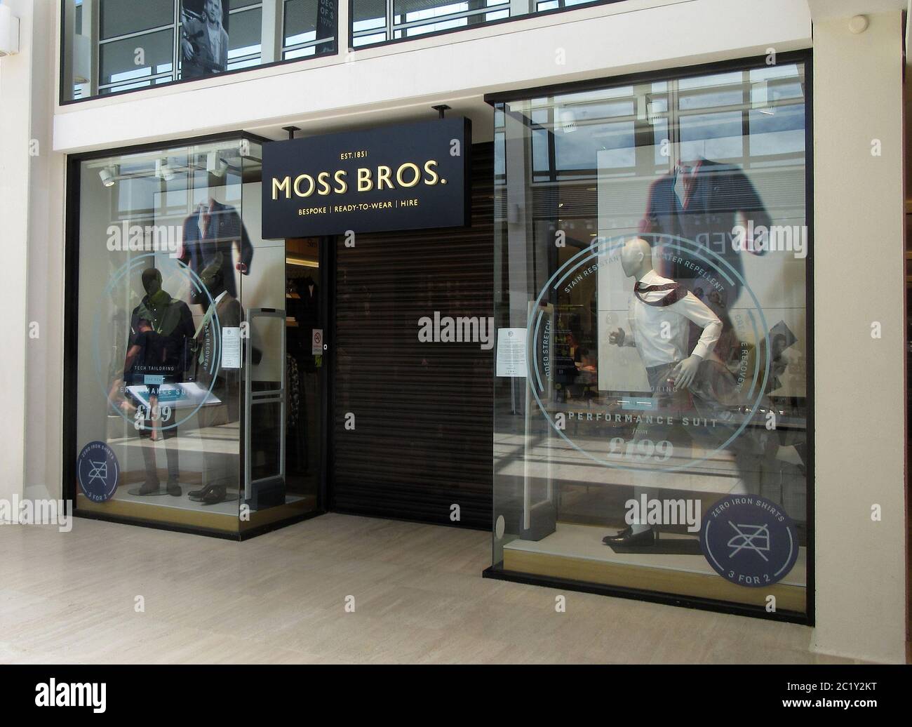 Moss bros logo hi-res stock photography and images - Alamy