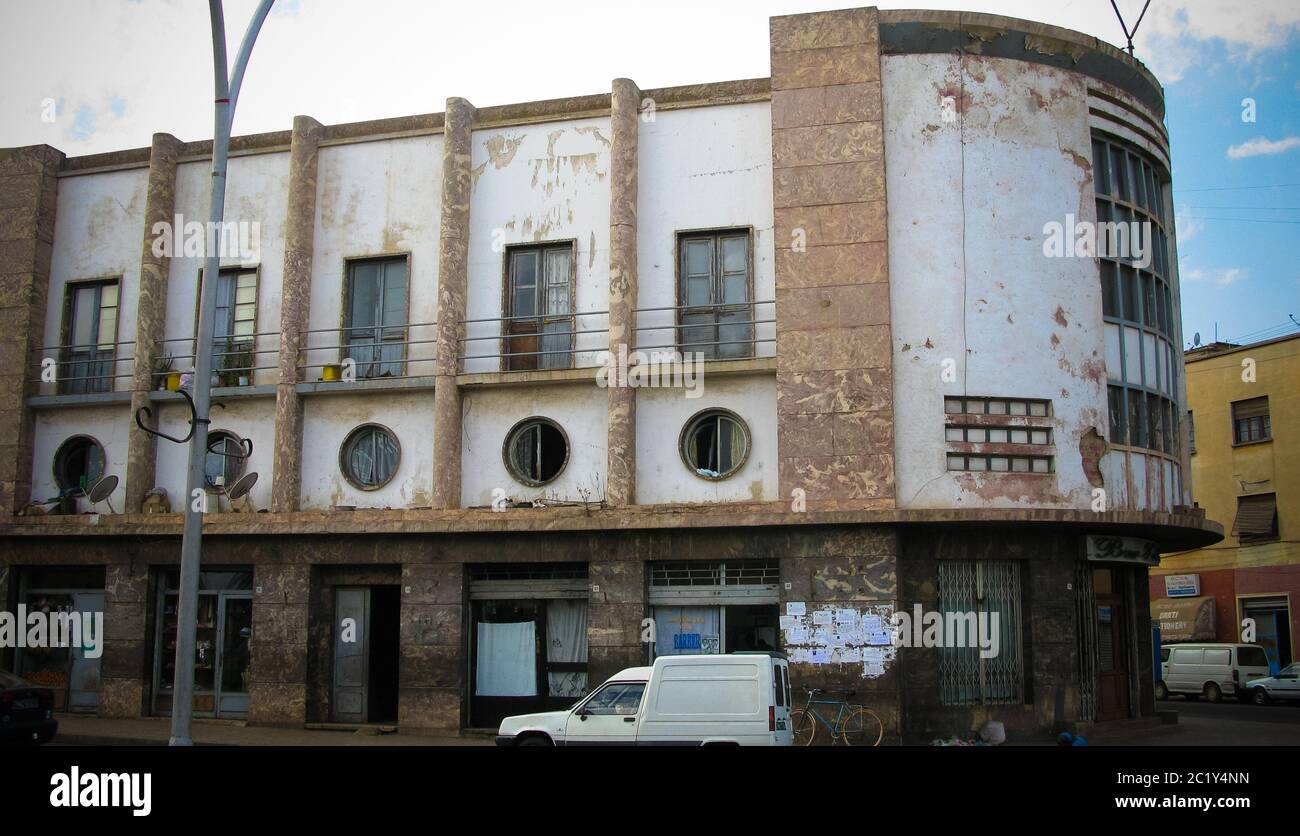 Asmara eritrea art deco hi-res stock photography and images - Alamy