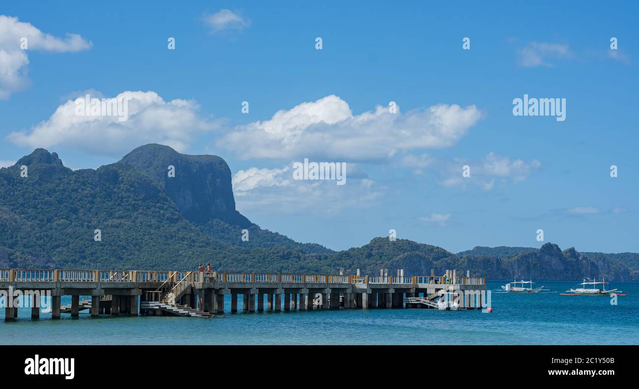 Beautiful beach palawan view hi-res stock photography and images - Alamy