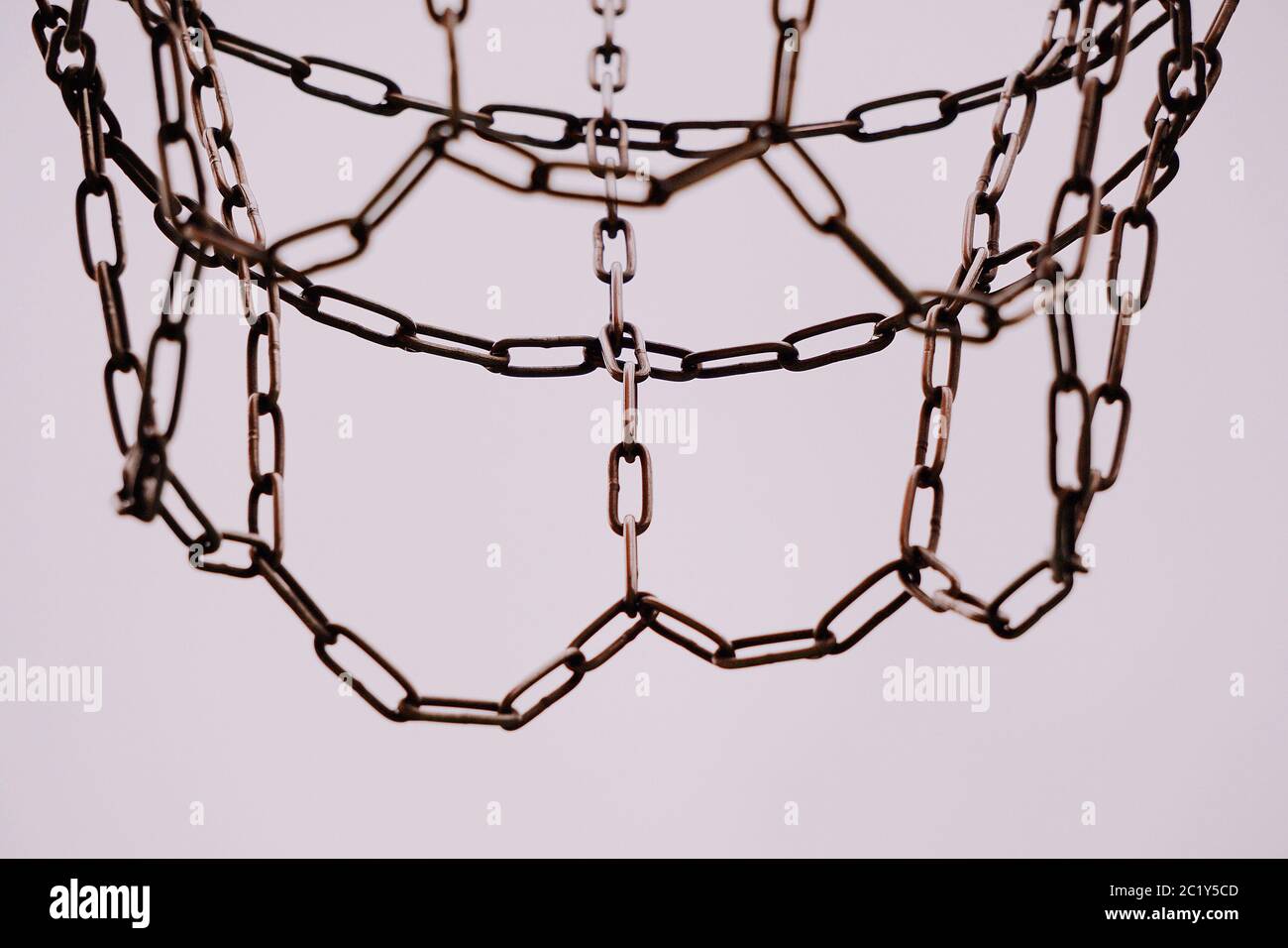 metallic chain net background Stock Photo - Alamy