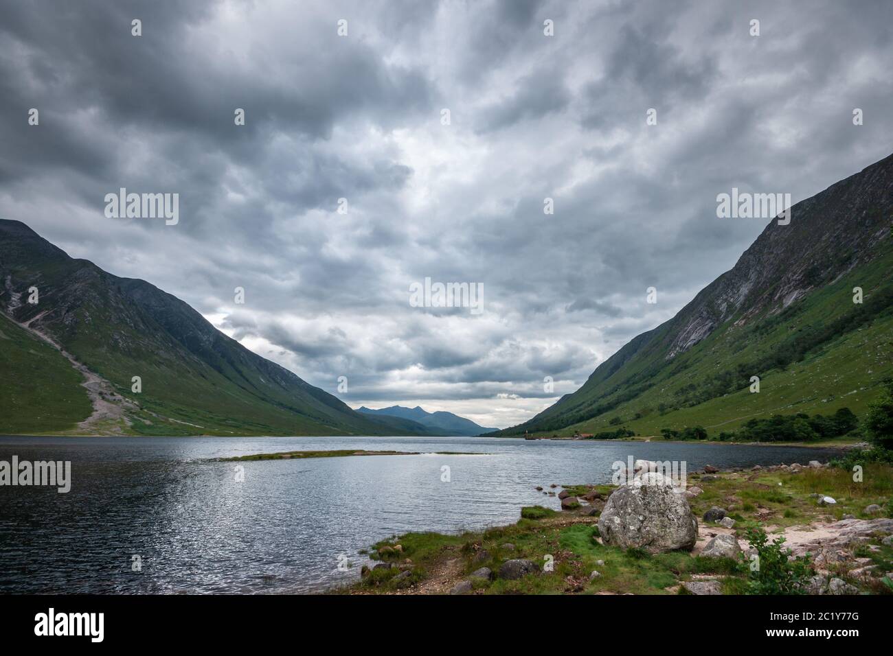 Loch Etive Scotish Highlands Stock Photo - Alamy