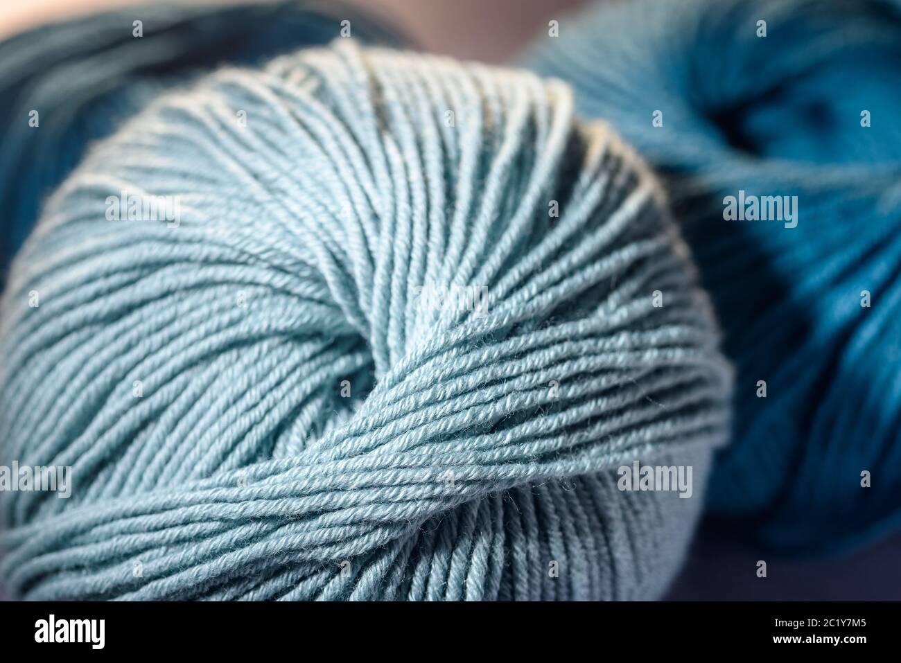 Wool cotton yarn hi-res stock photography and images - Alamy
