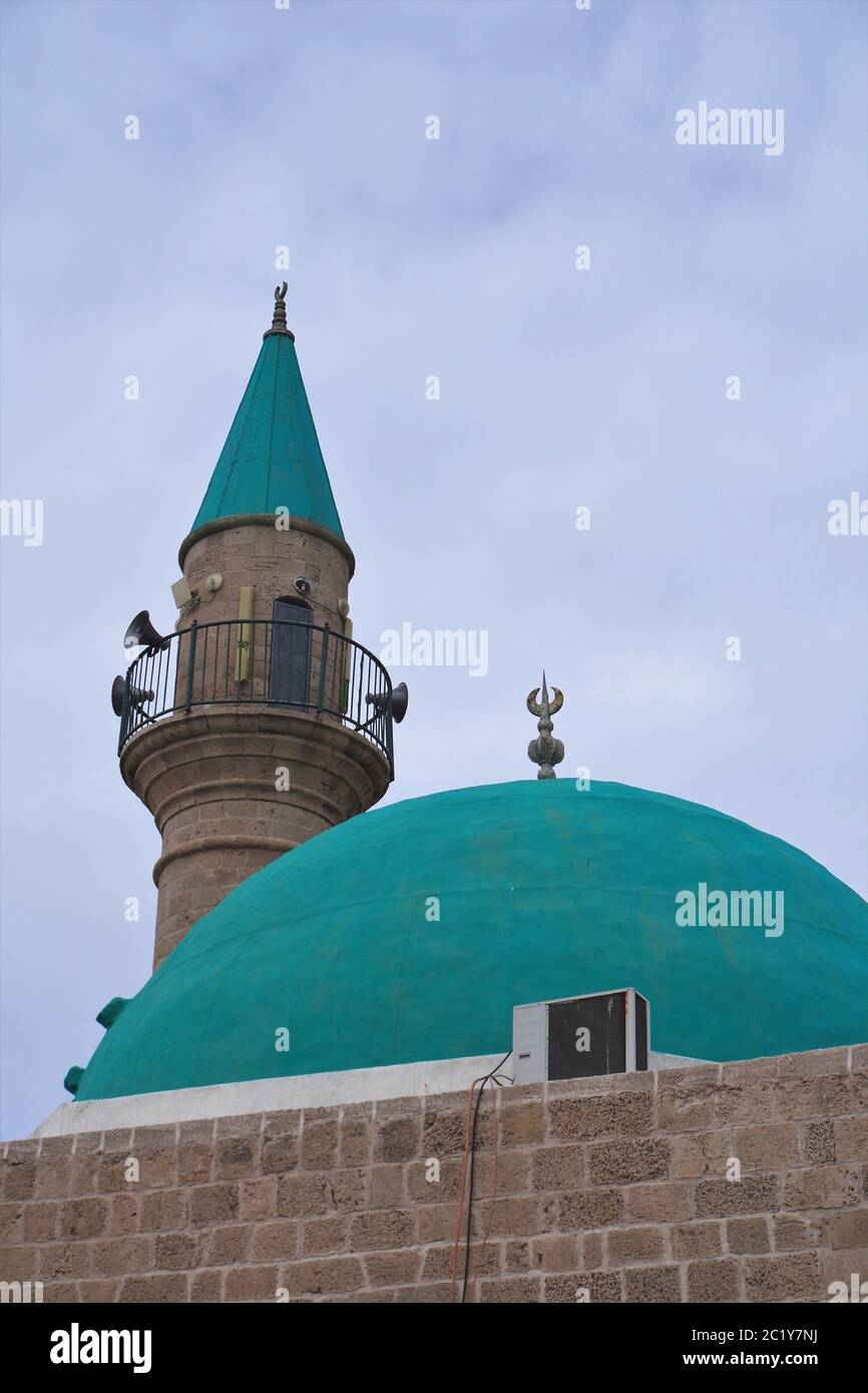 Mosque in Akkon, Israel Stock Photo - Alamy