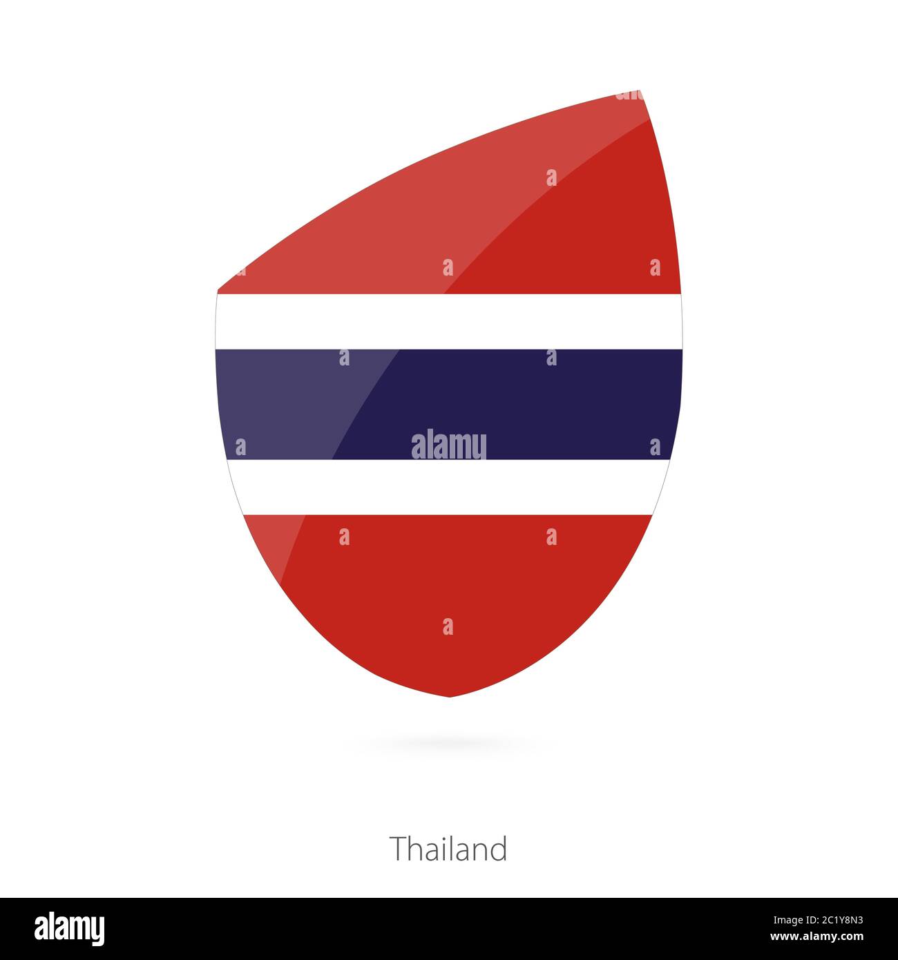Illustration ball flag thailand Stock Vector Images - Alamy