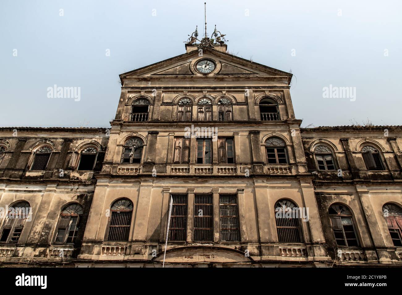 Bangkok, Thailand - Feb 2, 2020 : The old customs house Or Old bang rak ...