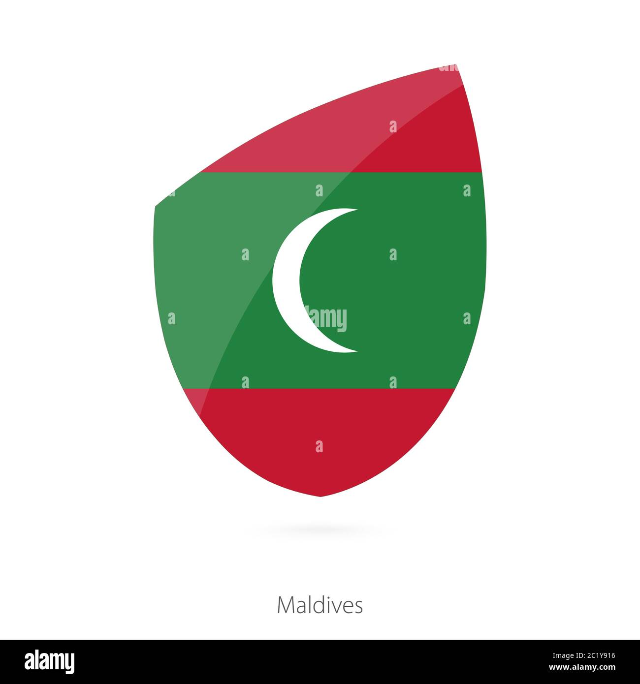 Flag of Maldives. Vector Illustration Stock Vector Image & Art - Alamy