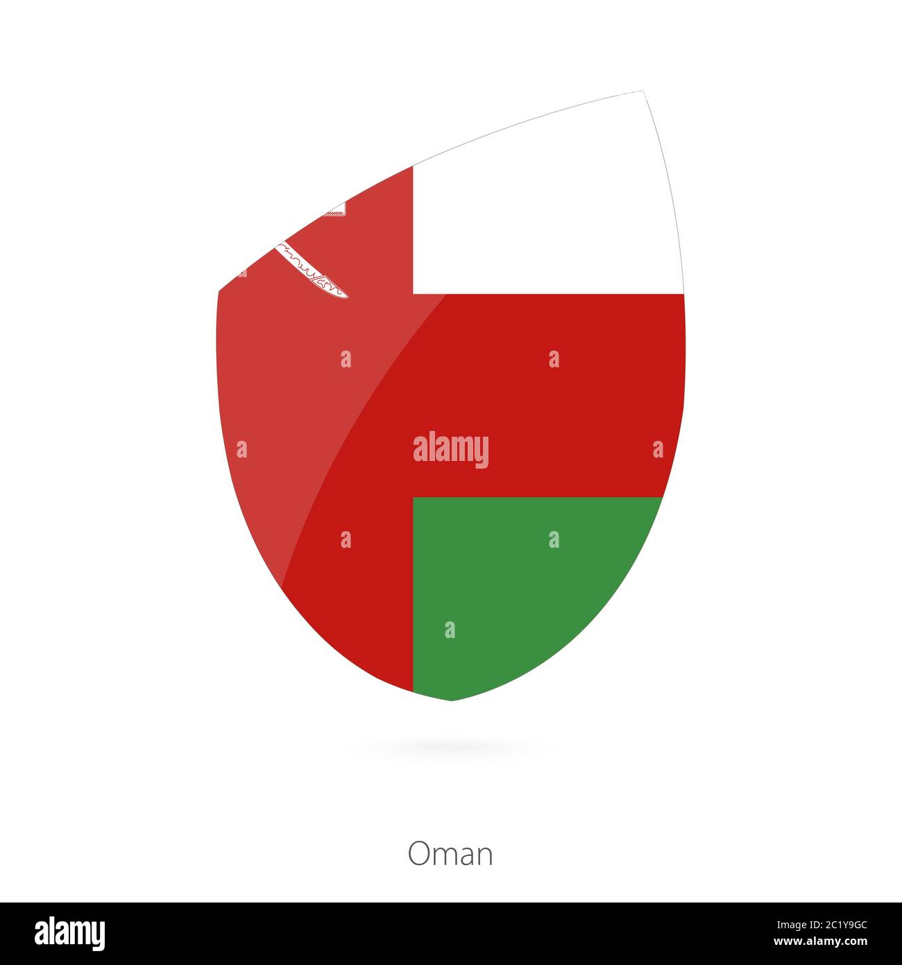 Flag of Oman. Vector Illustration Stock Vector Image & Art - Alamy