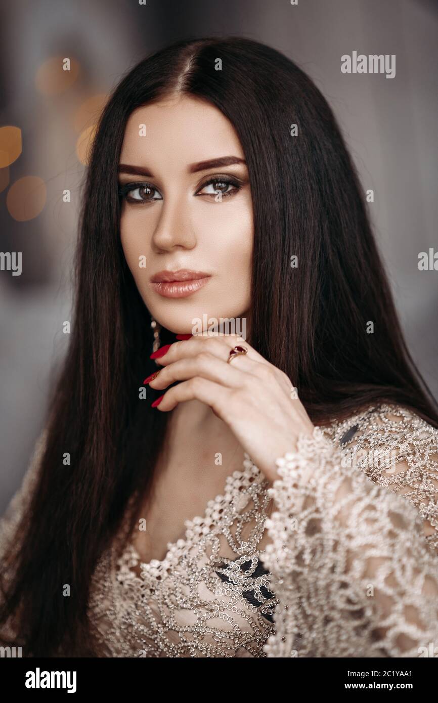 Laced dress hi-res stock photography and images - Alamy