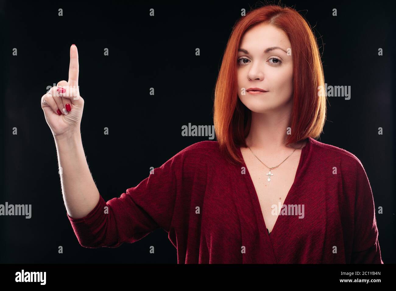Hand attractive hi-res stock photography and images - Alamy