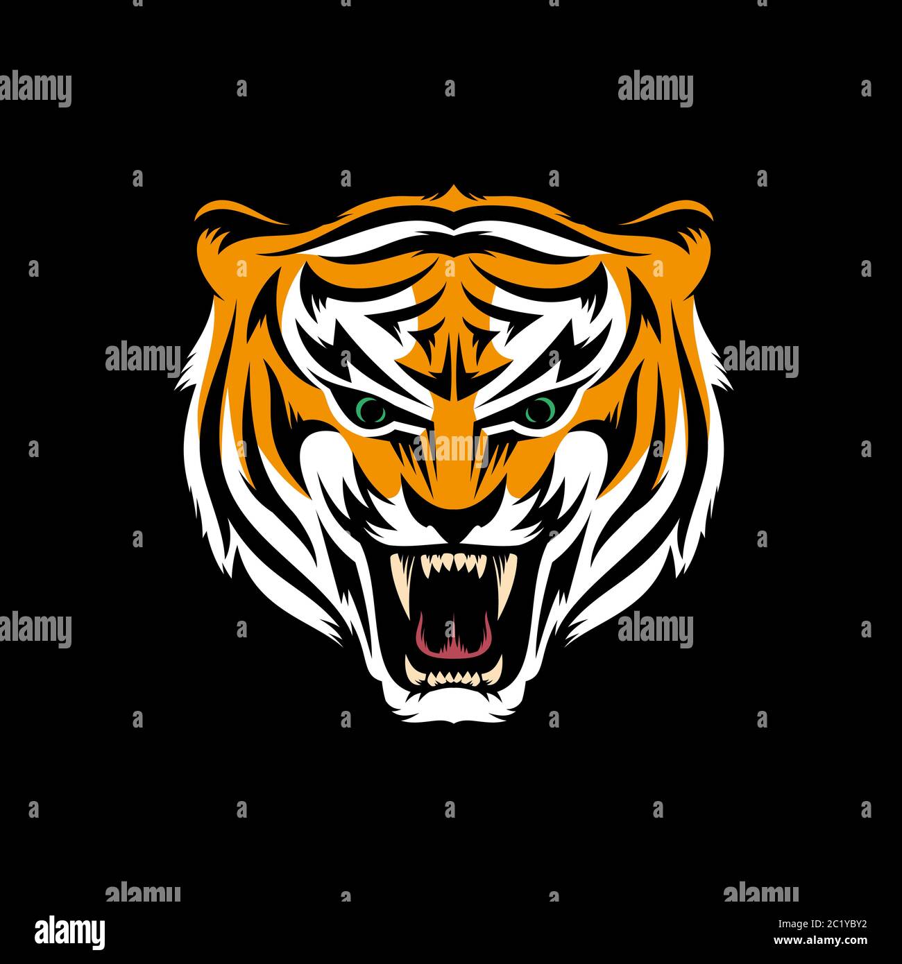 Tiger pride Stock Vector Images - Alamy