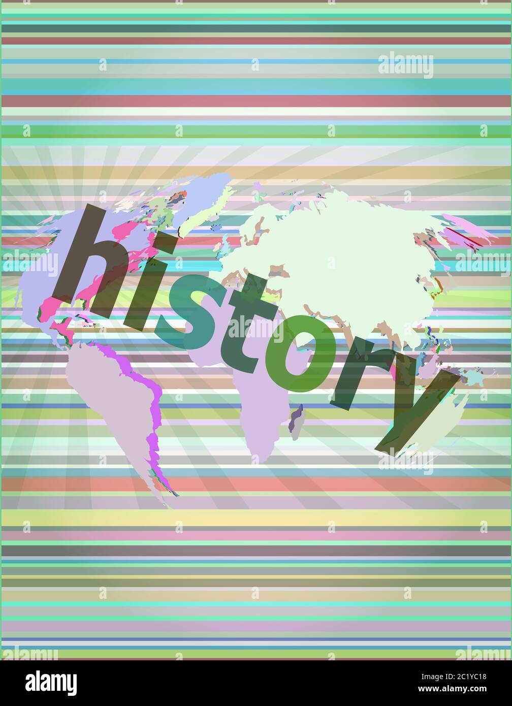 Time concept: history on digital background Stock Photo - Alamy
