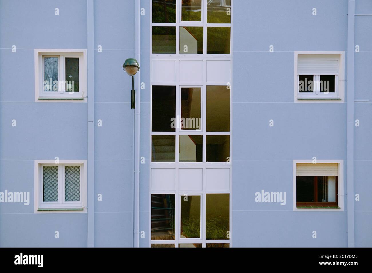 window in the blue house Stock Photo - Alamy