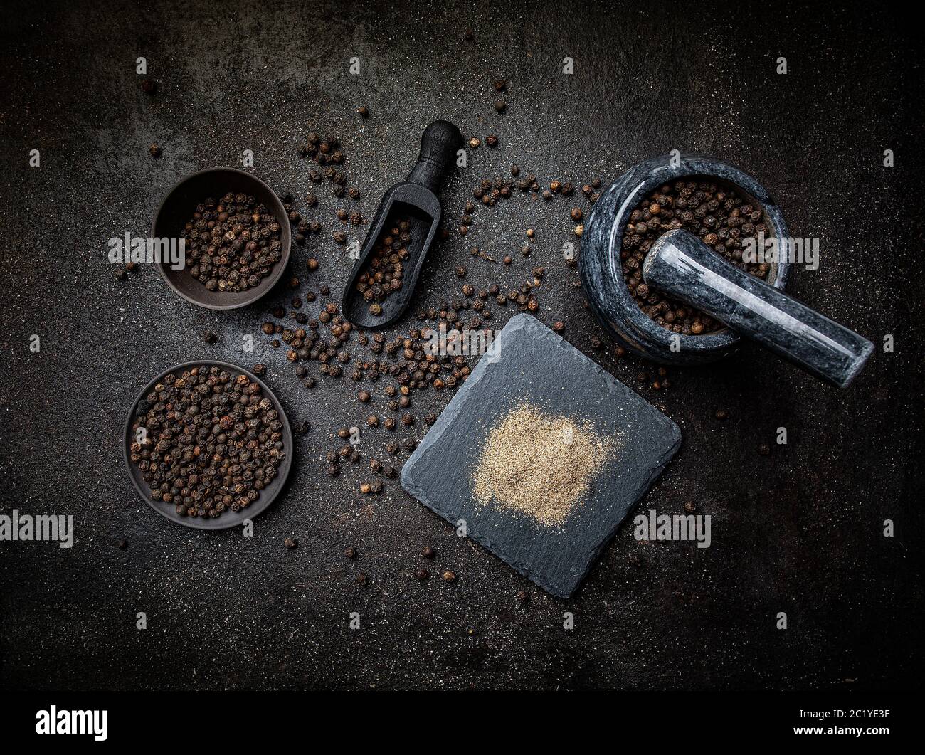 Ground black pepper hi-res stock photography and images - Alamy