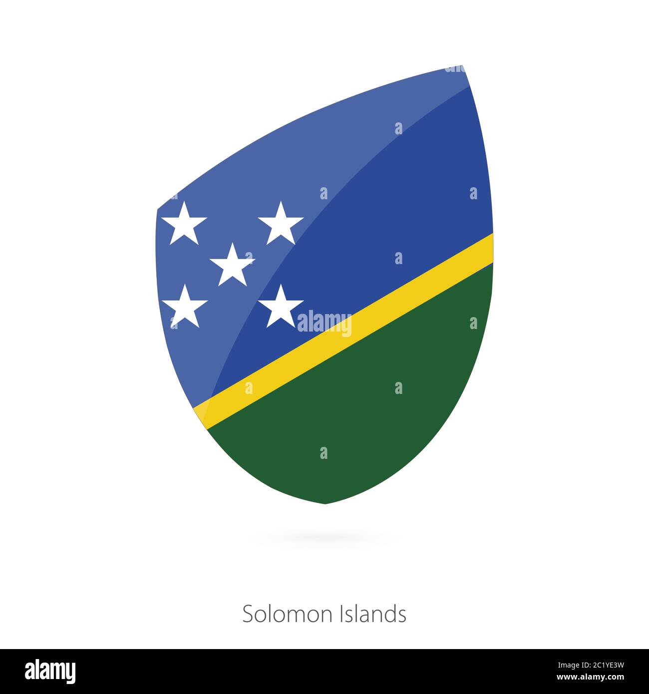 Flag of Solomon Islands. Vector Illustration Stock Vector Image & Art ...
