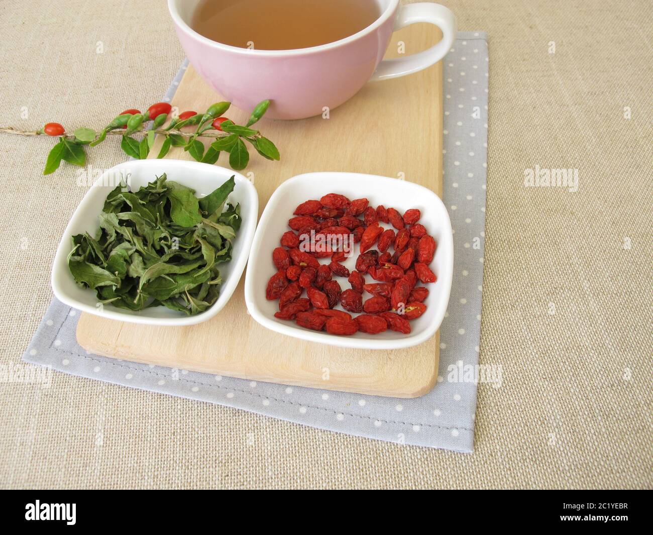 Goji berry tea hi-res stock photography and images - Alamy