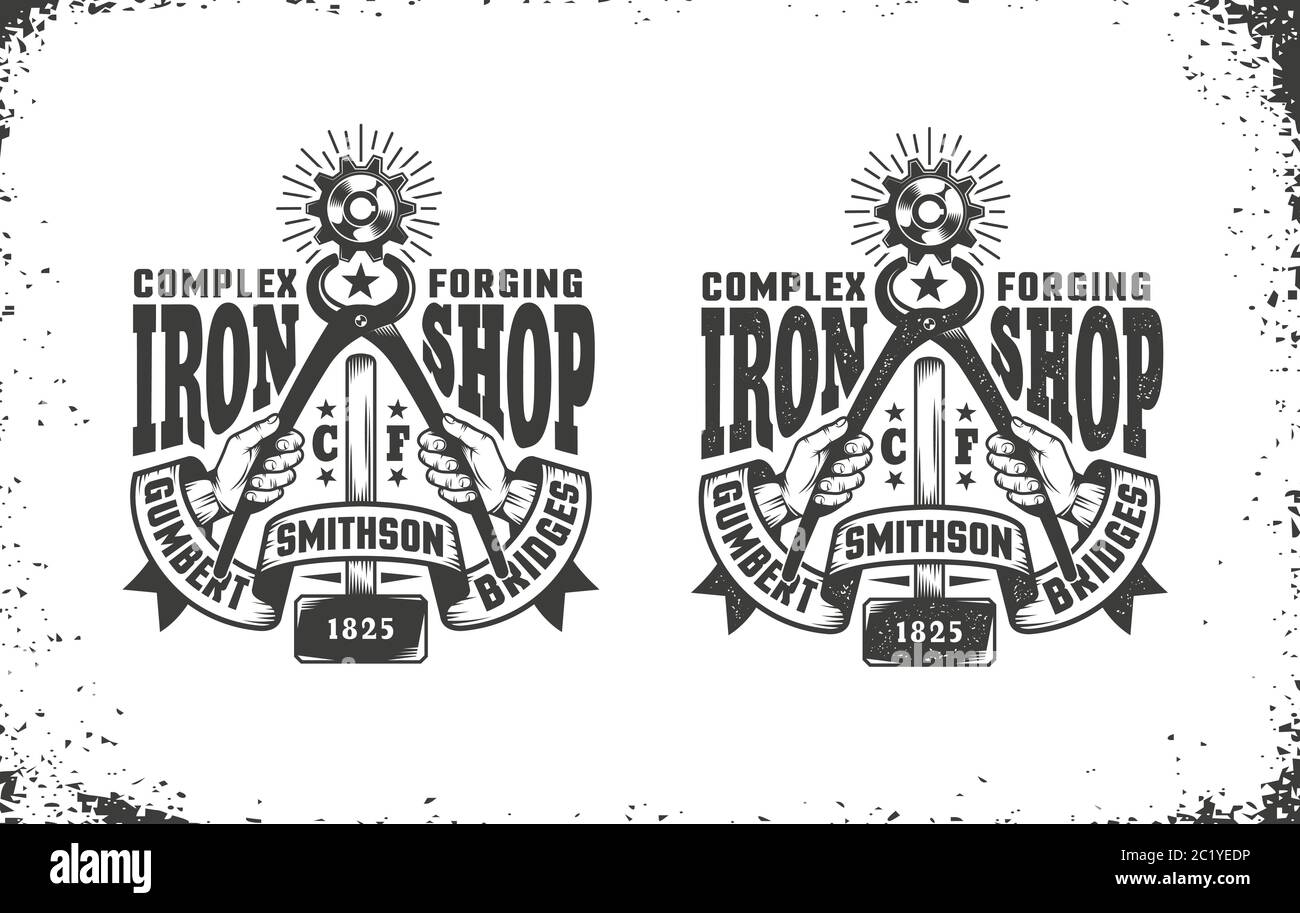 Smithy, workshop logo Stock Vector Image & Art - Alamy