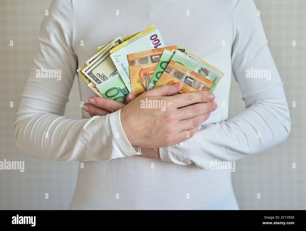 Greed hand hi-res stock photography and images - Alamy
