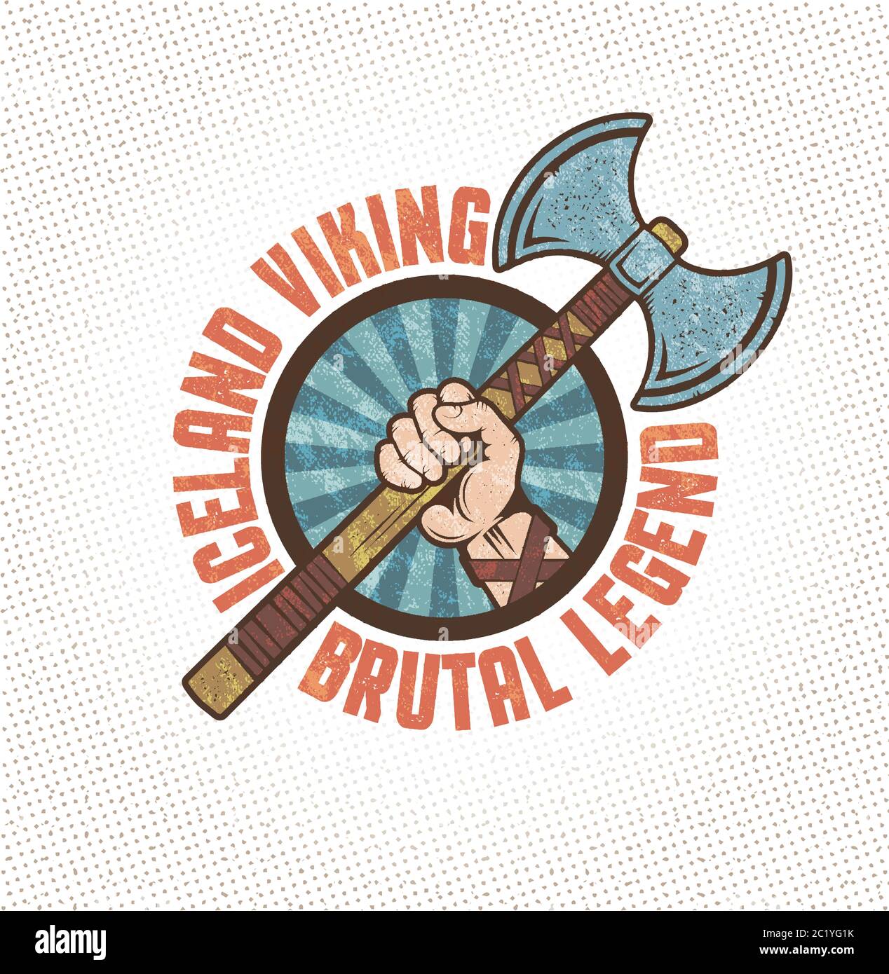 Viking warrior illustration hi-res stock photography and images - Alamy