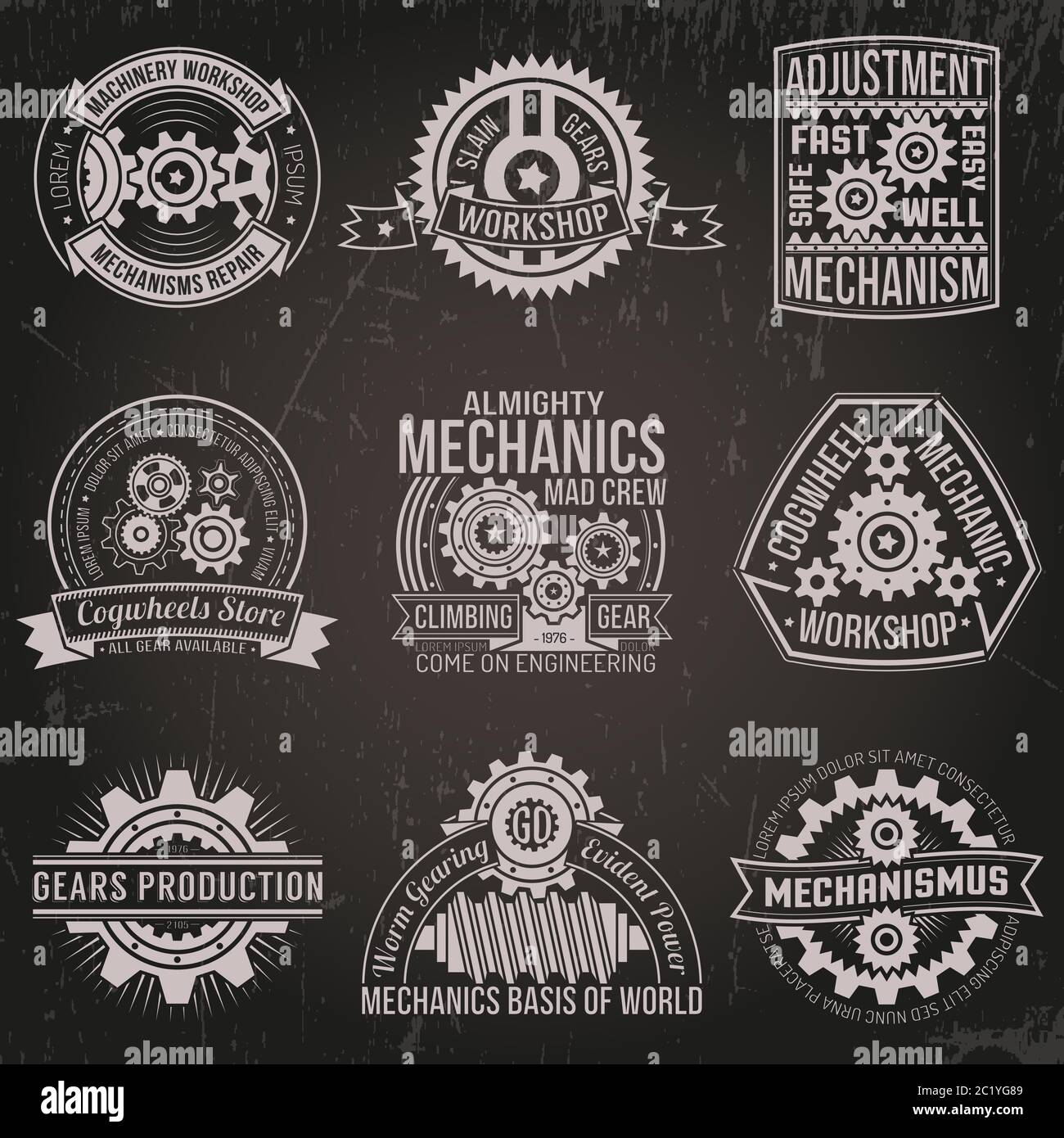 Print workshop Stock Vector Images - Alamy