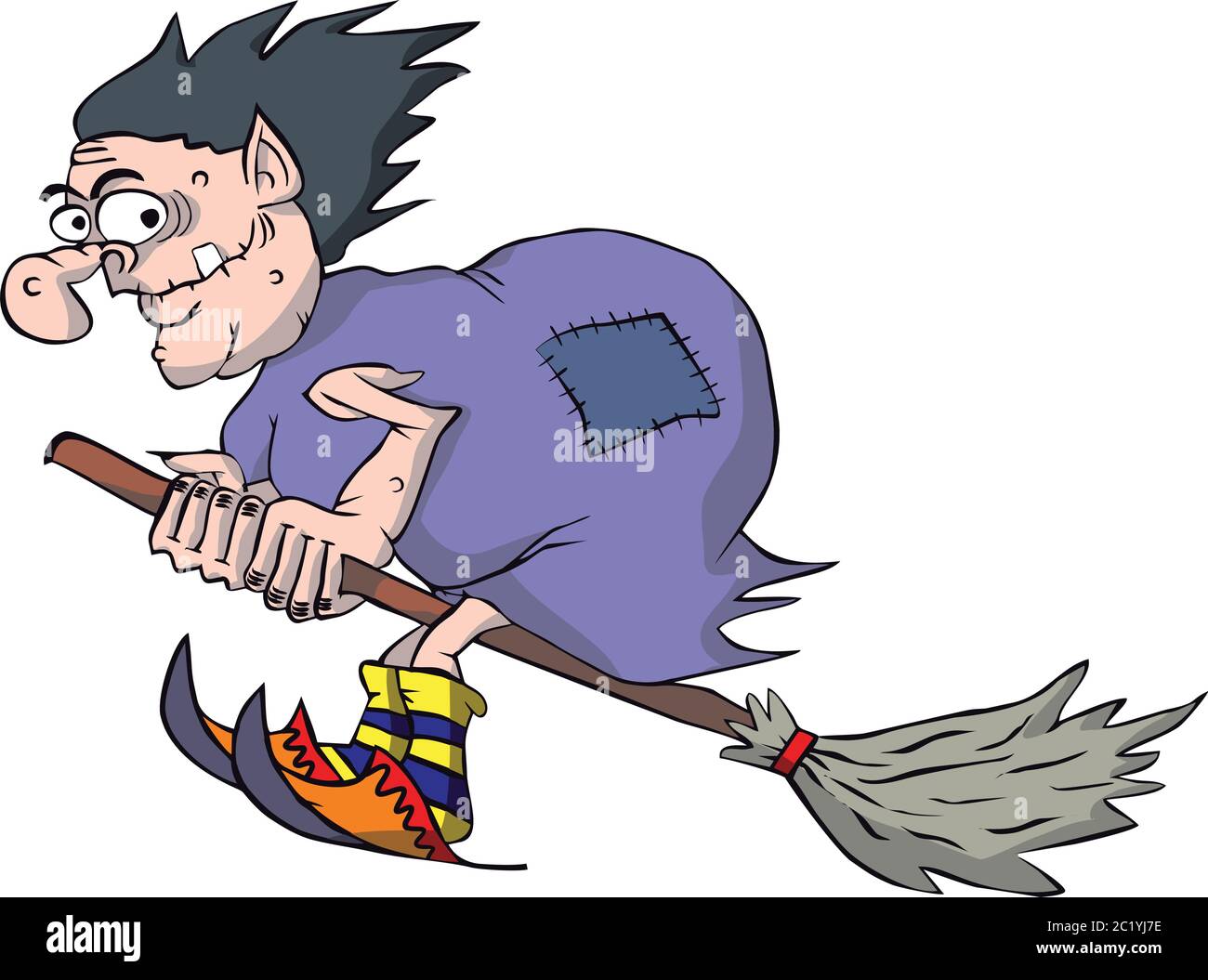 Funny witch hi-res stock photography and images - Alamy