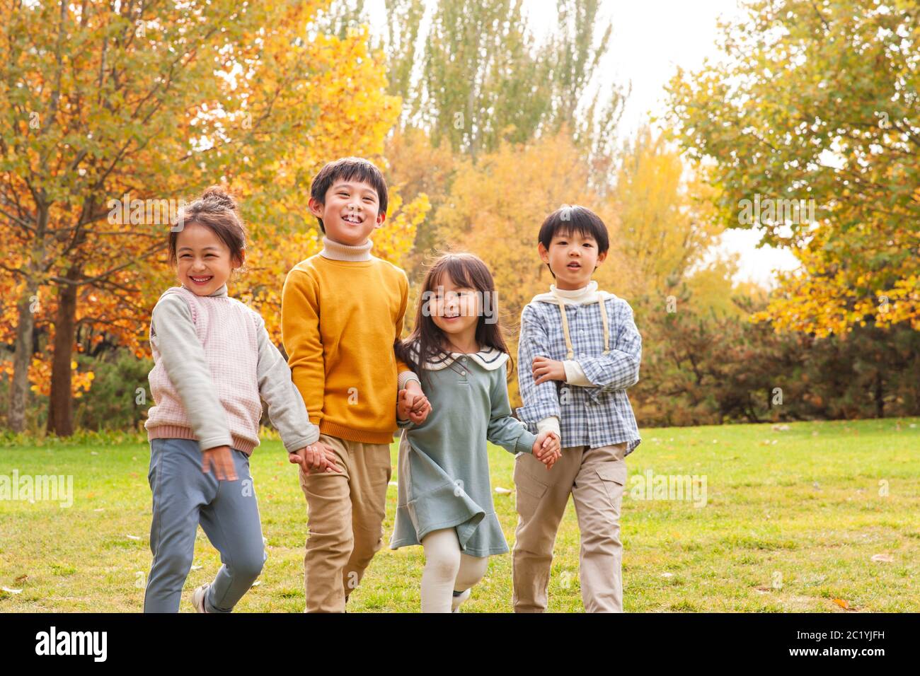 Beijing china children walk hi-res stock photography and images - Alamy