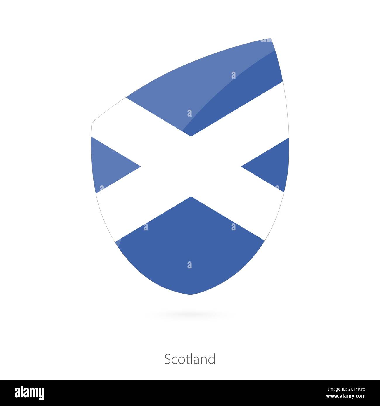 Flag of Scotland. Vector Illustration Stock Vector Image & Art - Alamy