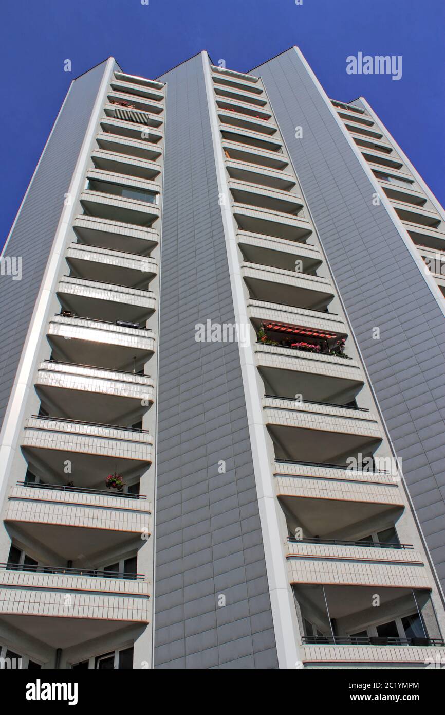 prefab high-rise building Stock Photo - Alamy