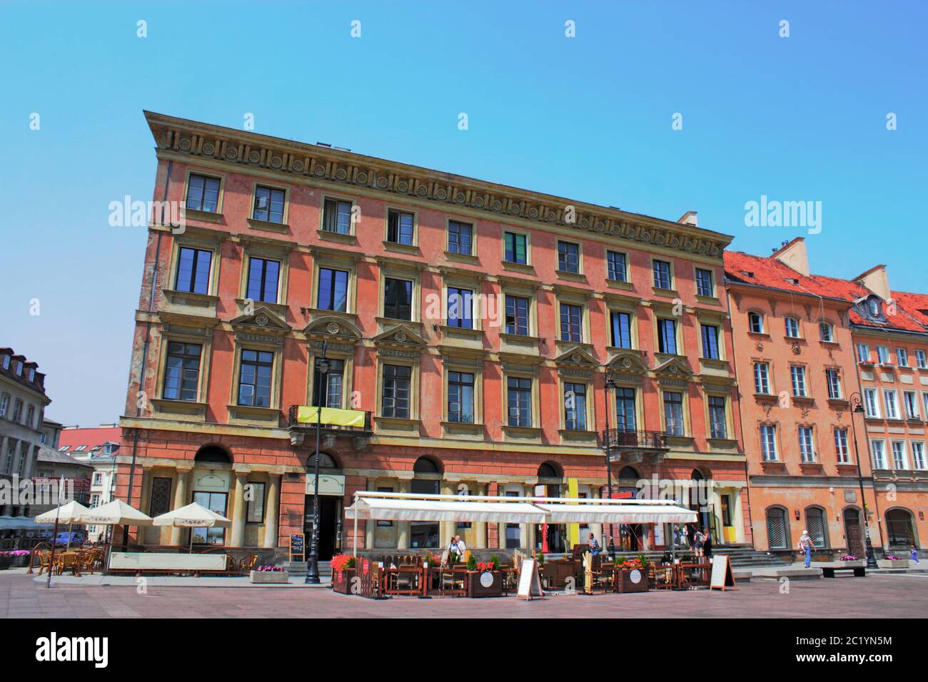 Historical row of houses Stock Photo - Alamy