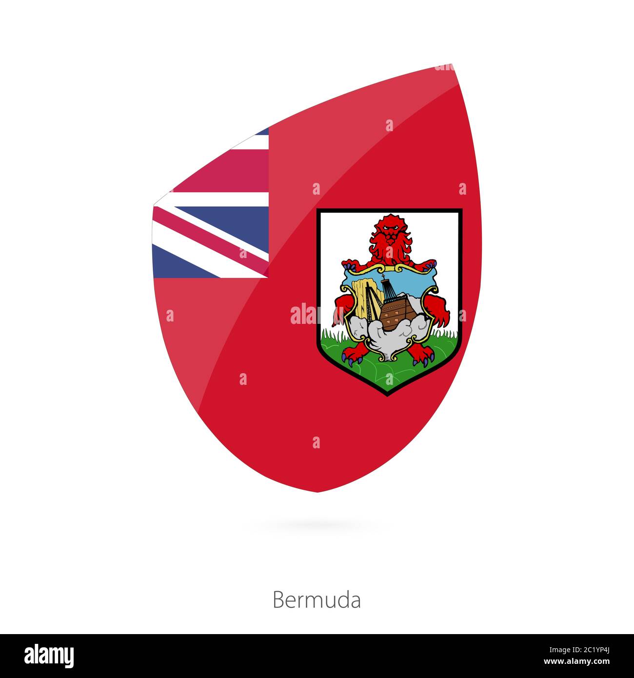 Flag of Bermuda. Vector Illustration Stock Vector Image & Art - Alamy