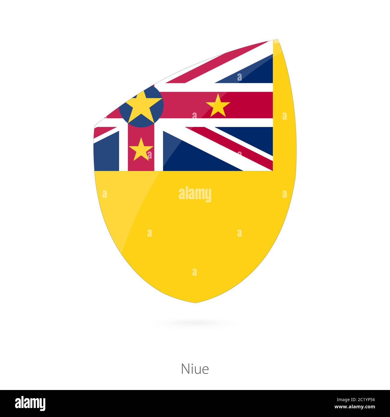 Flag of Niue. Vector Illustration Stock Vector Image & Art - Alamy