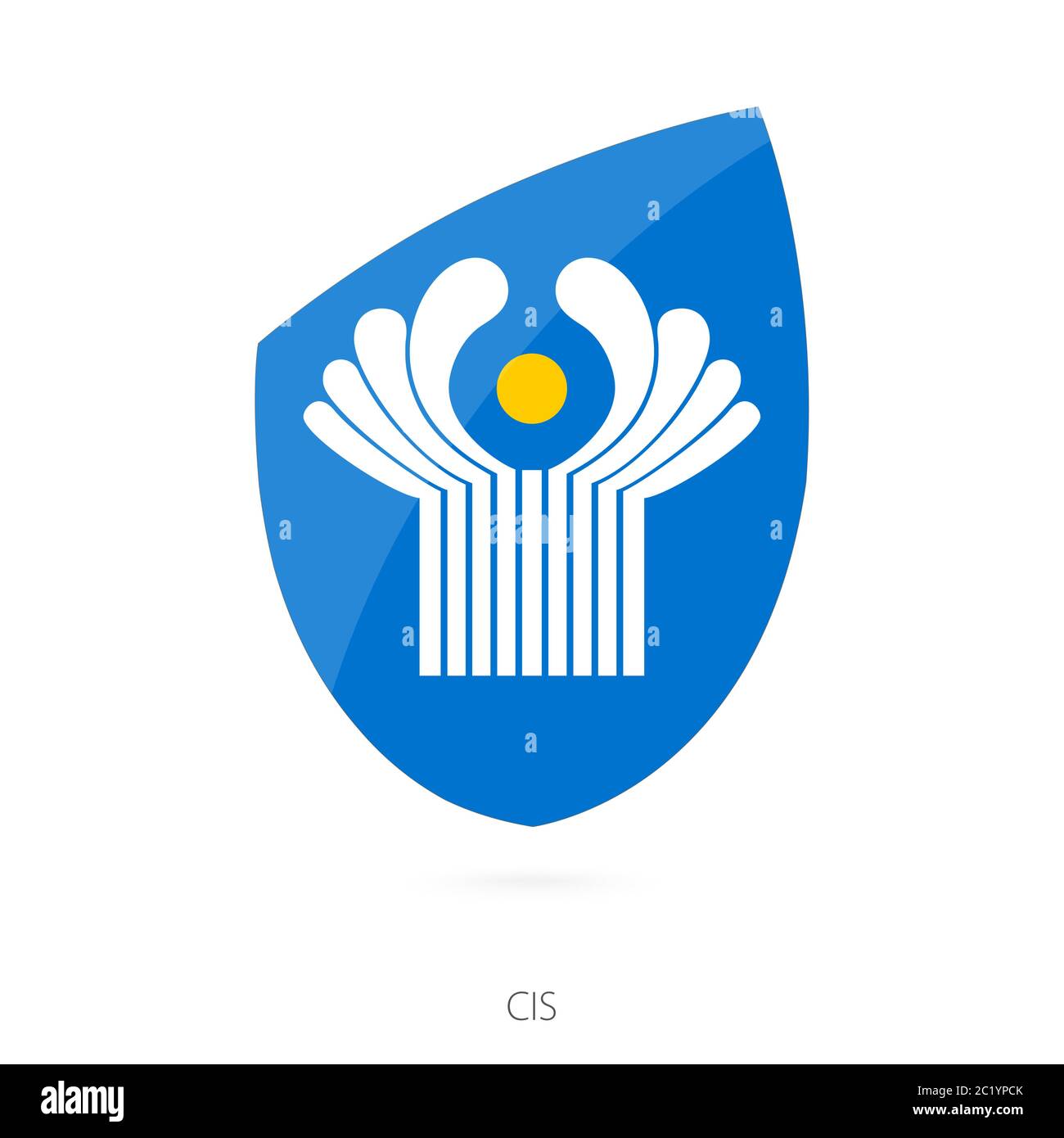 Flag of CIS. Vector Illustration Stock Vector Image & Art - Alamy