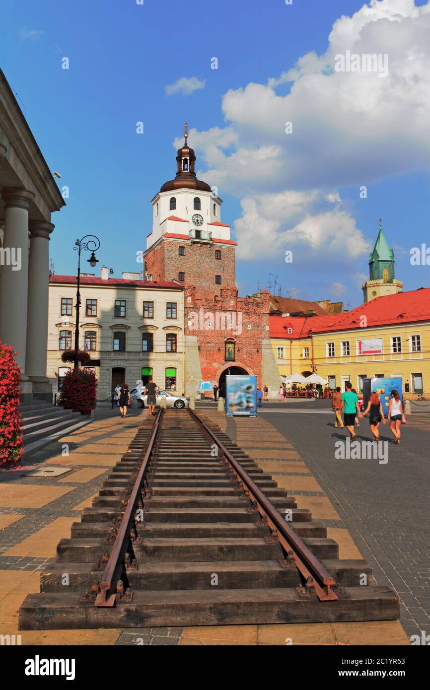 Krakow gate lublin hi-res stock photography and images - Alamy