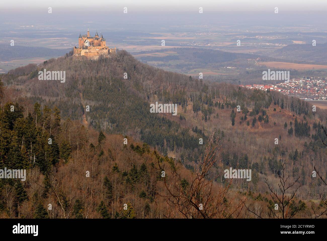 Hollenzollern Castle in Germany Stock Photo - Alamy