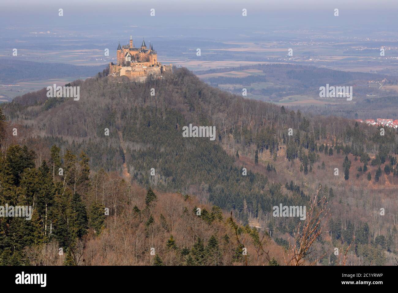 Hollenzollern Castle in Germany Stock Photo - Alamy