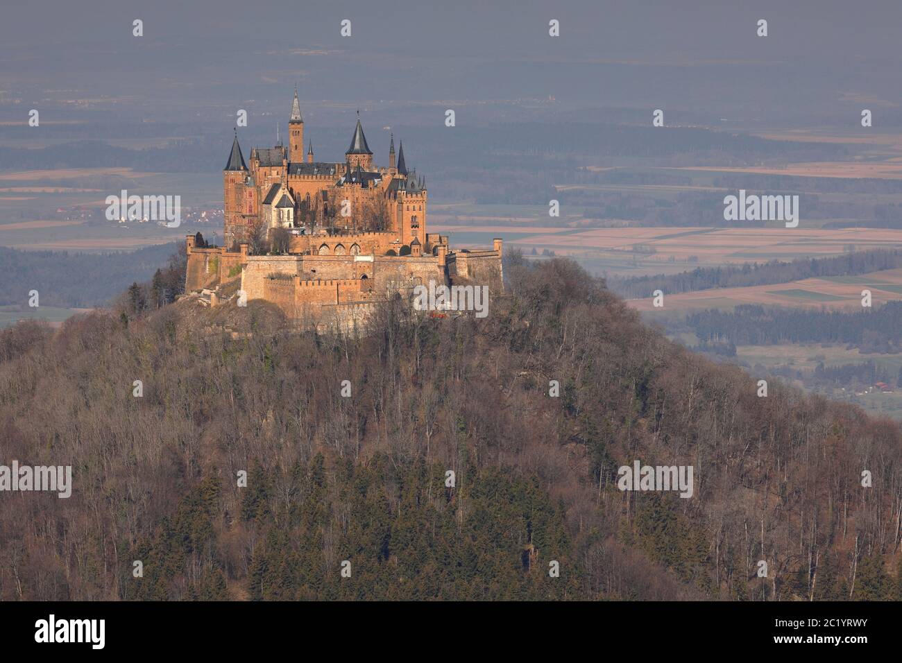 Hollenzollern Castle in Germany Stock Photo - Alamy
