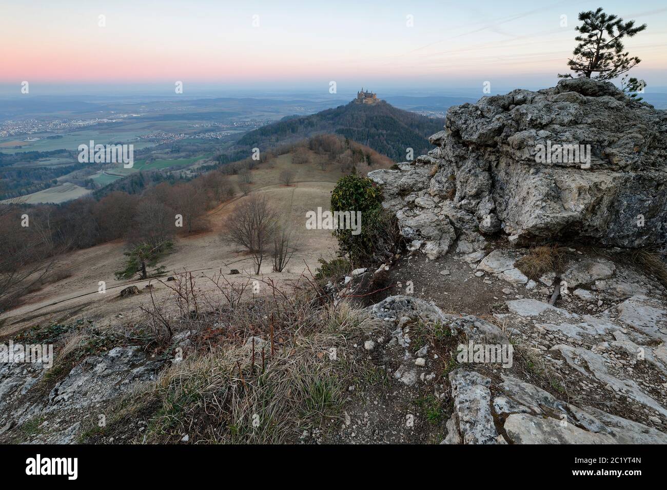 Hollenzollern Castle in Germany Stock Photo - Alamy