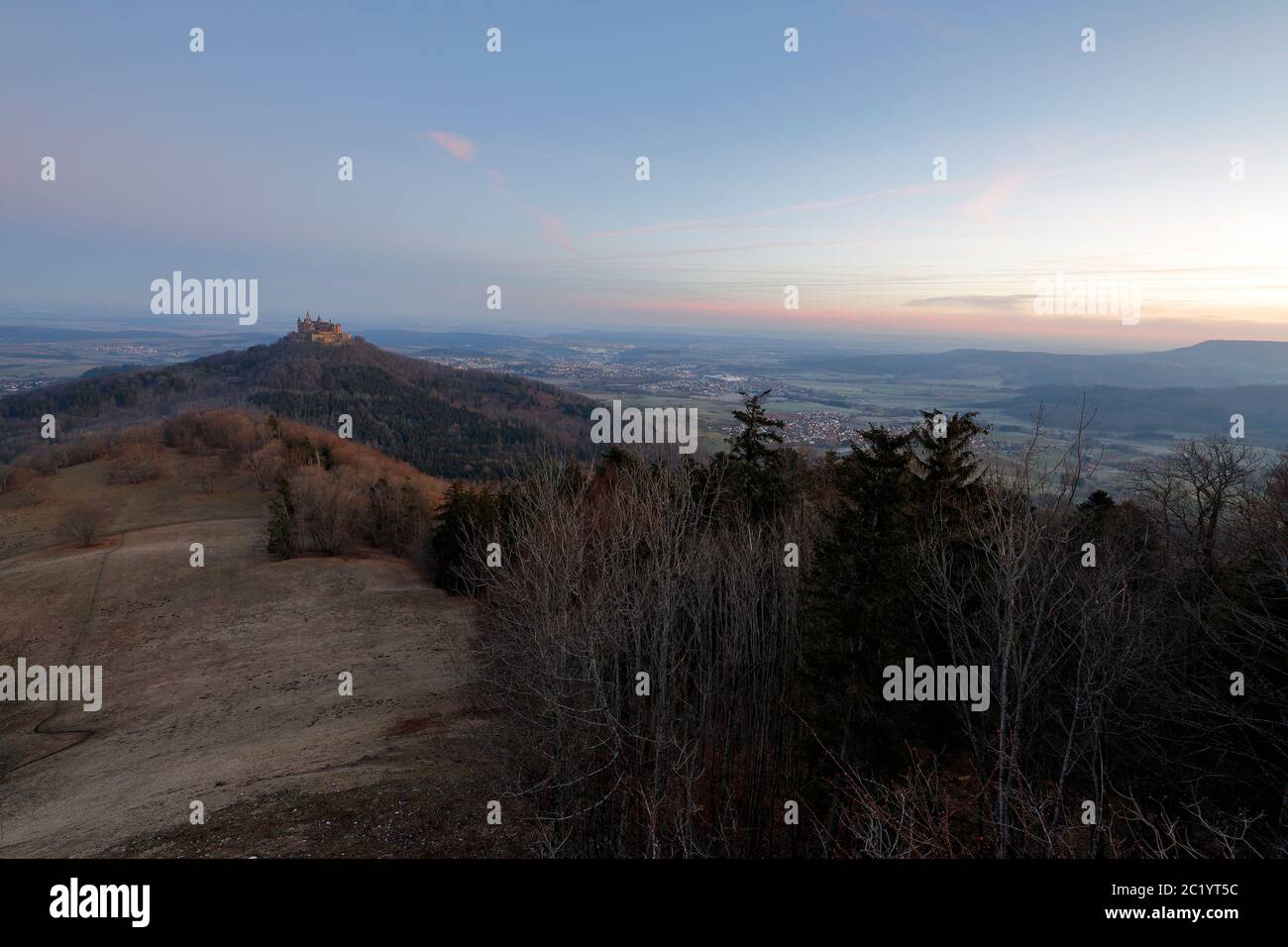 Hollenzollern Castle in Germany Stock Photo - Alamy