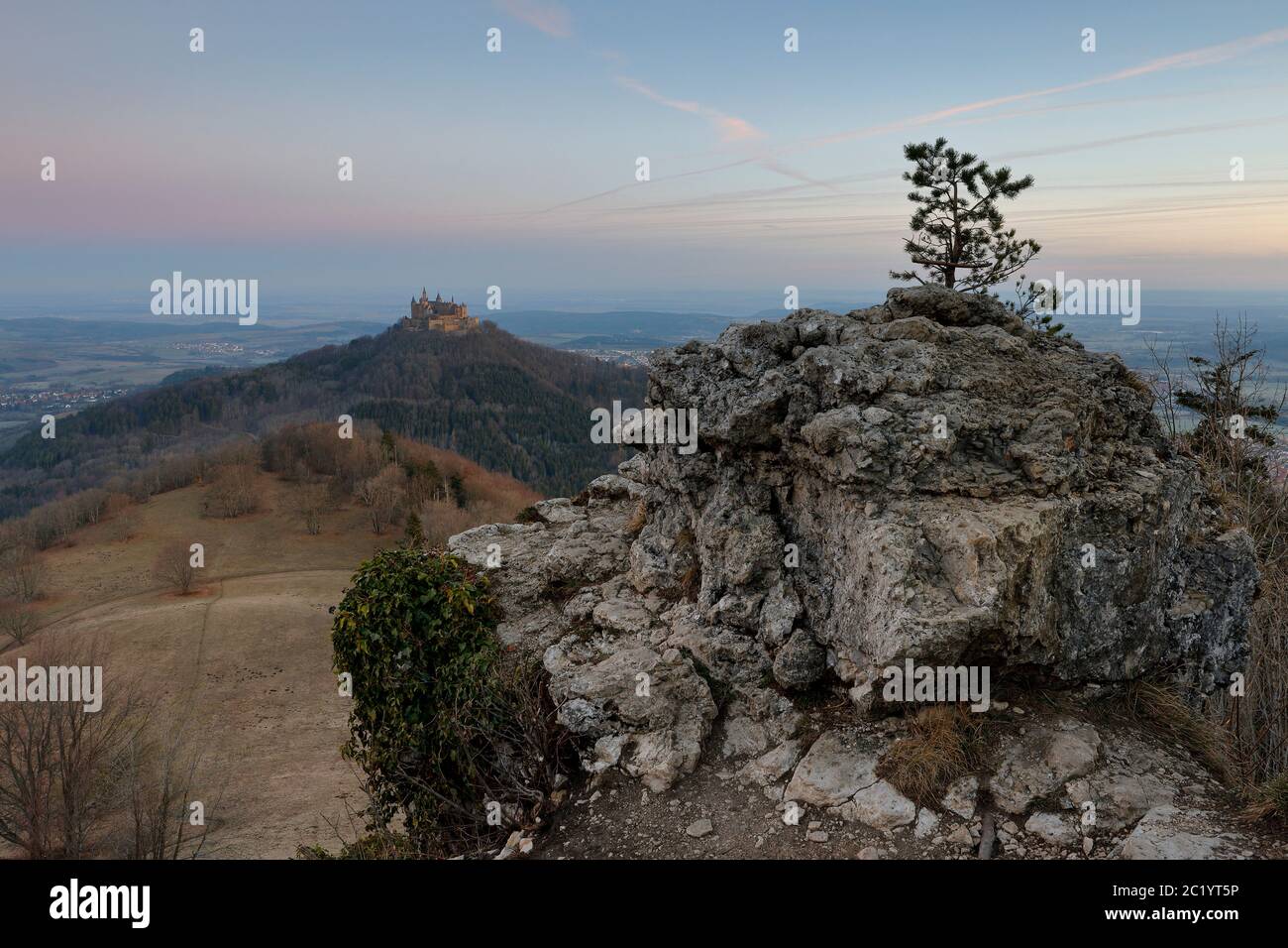 Hollenzollern Castle in Germany Stock Photo - Alamy