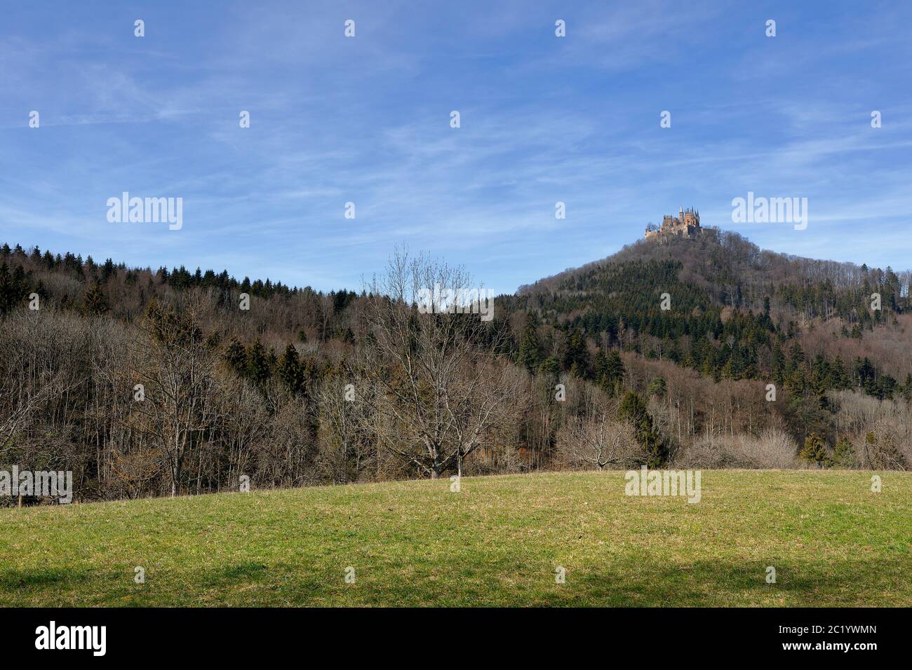 Hollenzollern Castle in Germany Stock Photo - Alamy