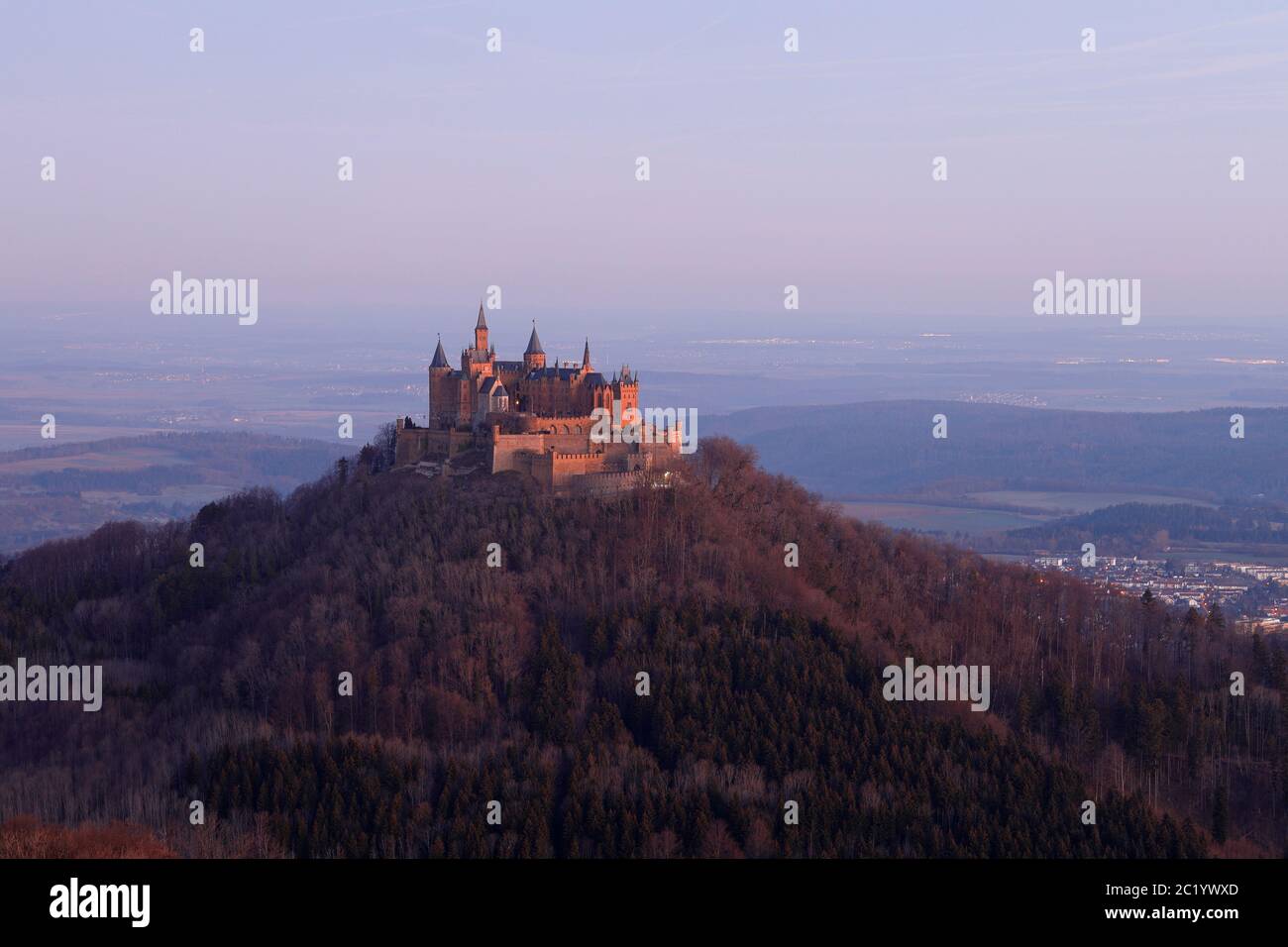 Hollenzollern Castle in Germany Stock Photo - Alamy