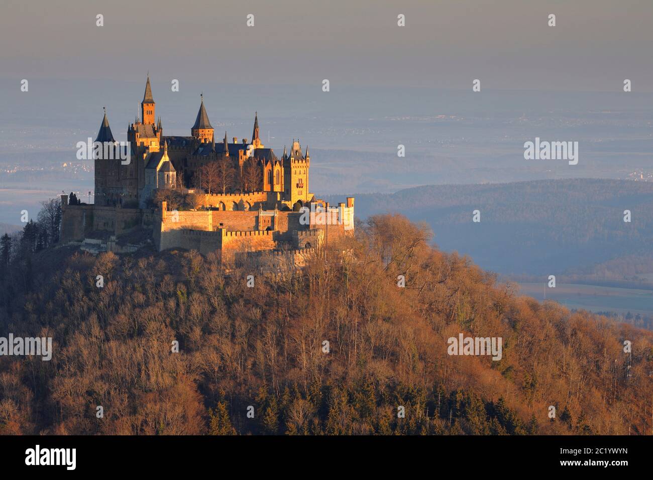 Hollenzollern Castle in Germany Stock Photo - Alamy