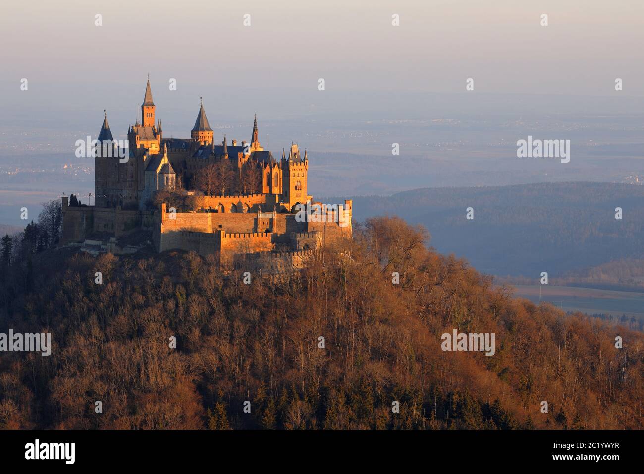Hollenzollern Castle in Germany Stock Photo - Alamy