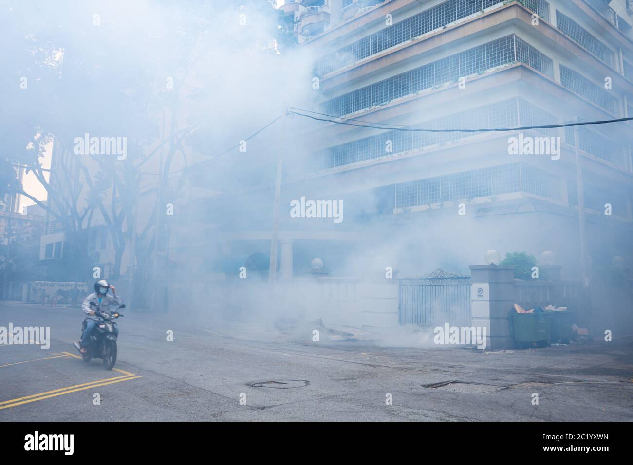 Fogging for insects hi-res stock photography and images - Alamy