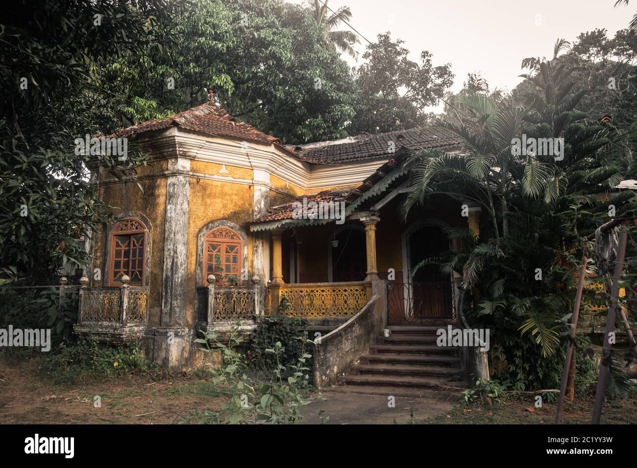 Heritage old house in Goa, India Stock Photo - Alamy