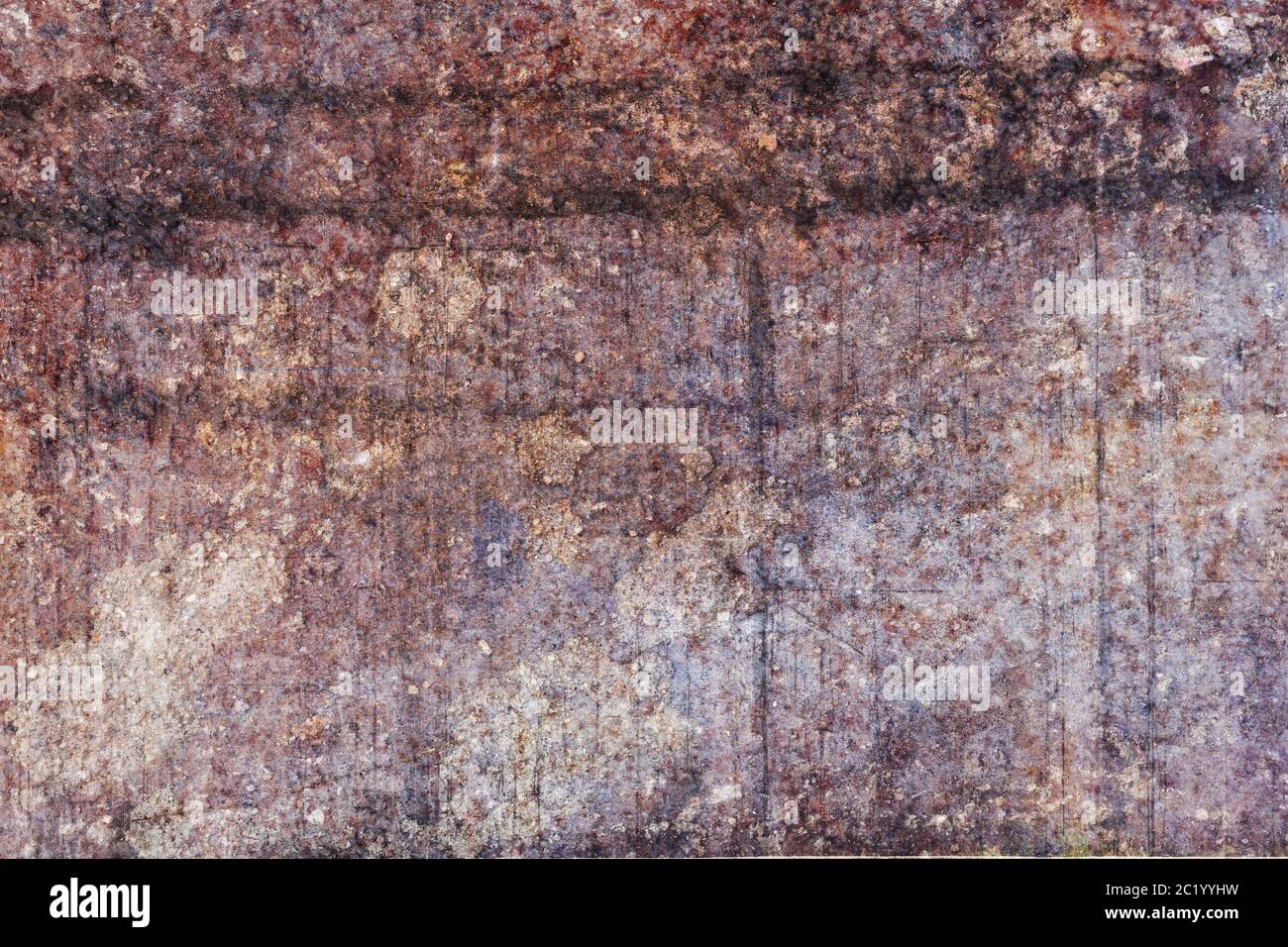 Rust on steel plate. Rusty metal Texture for decoration and industrial ...