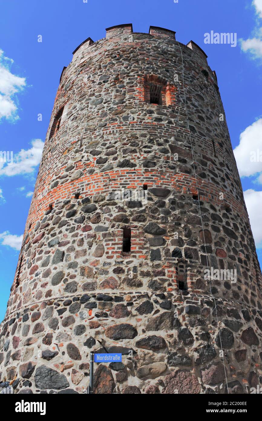 Berlin gate tower Stock Photo - Alamy