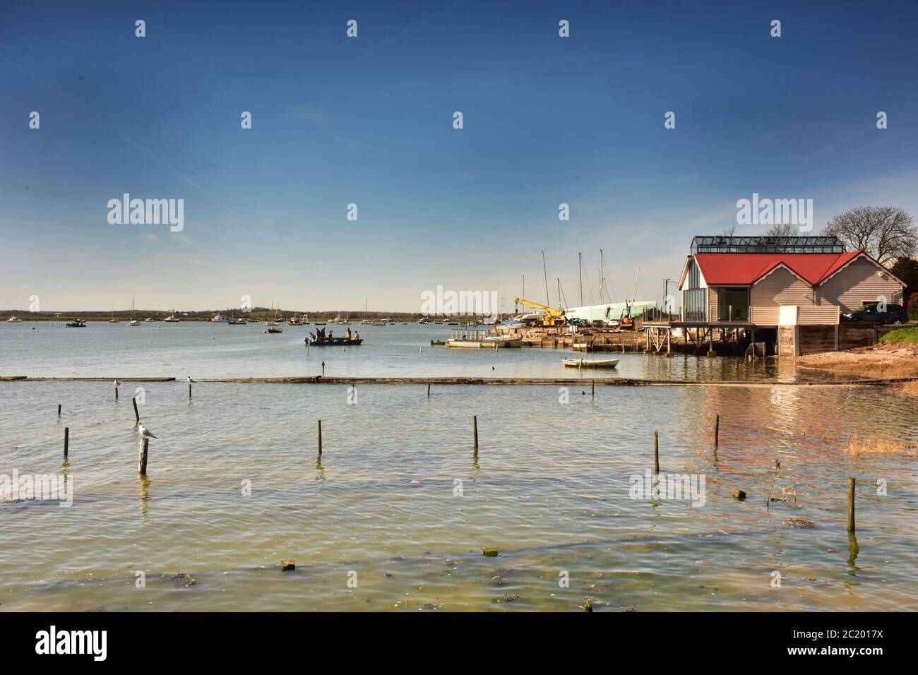 Mersea island boats hi-res stock photography and images - Alamy