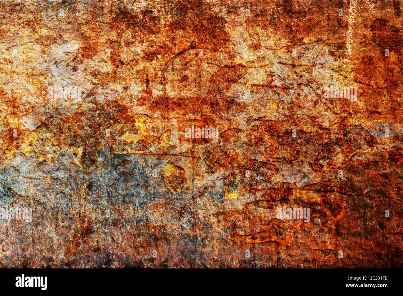 Rust on steel plate. Rusty metal Texture for decoration and industrial ...