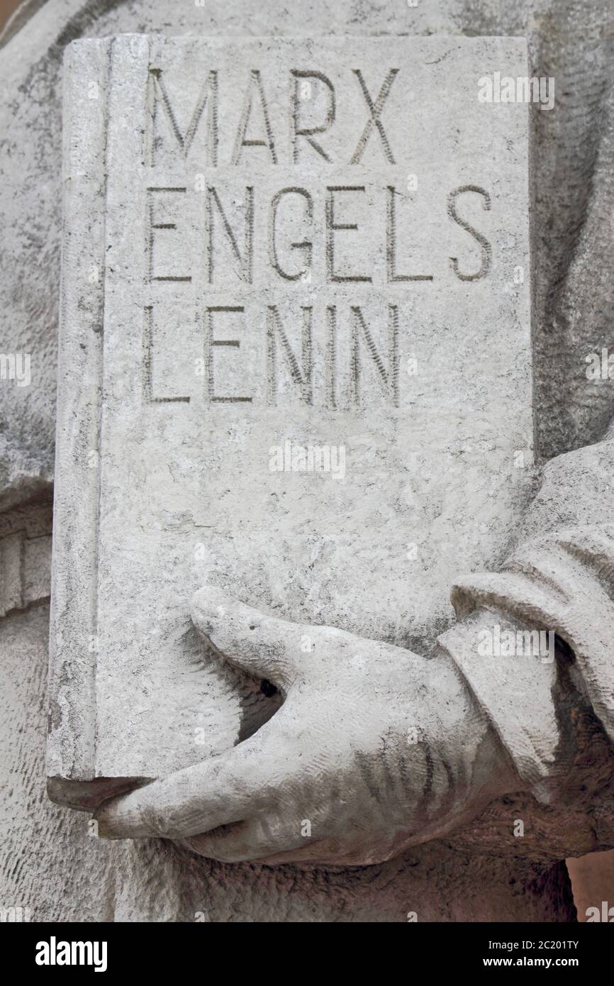 Marx English Lenin Stock Photo - Alamy