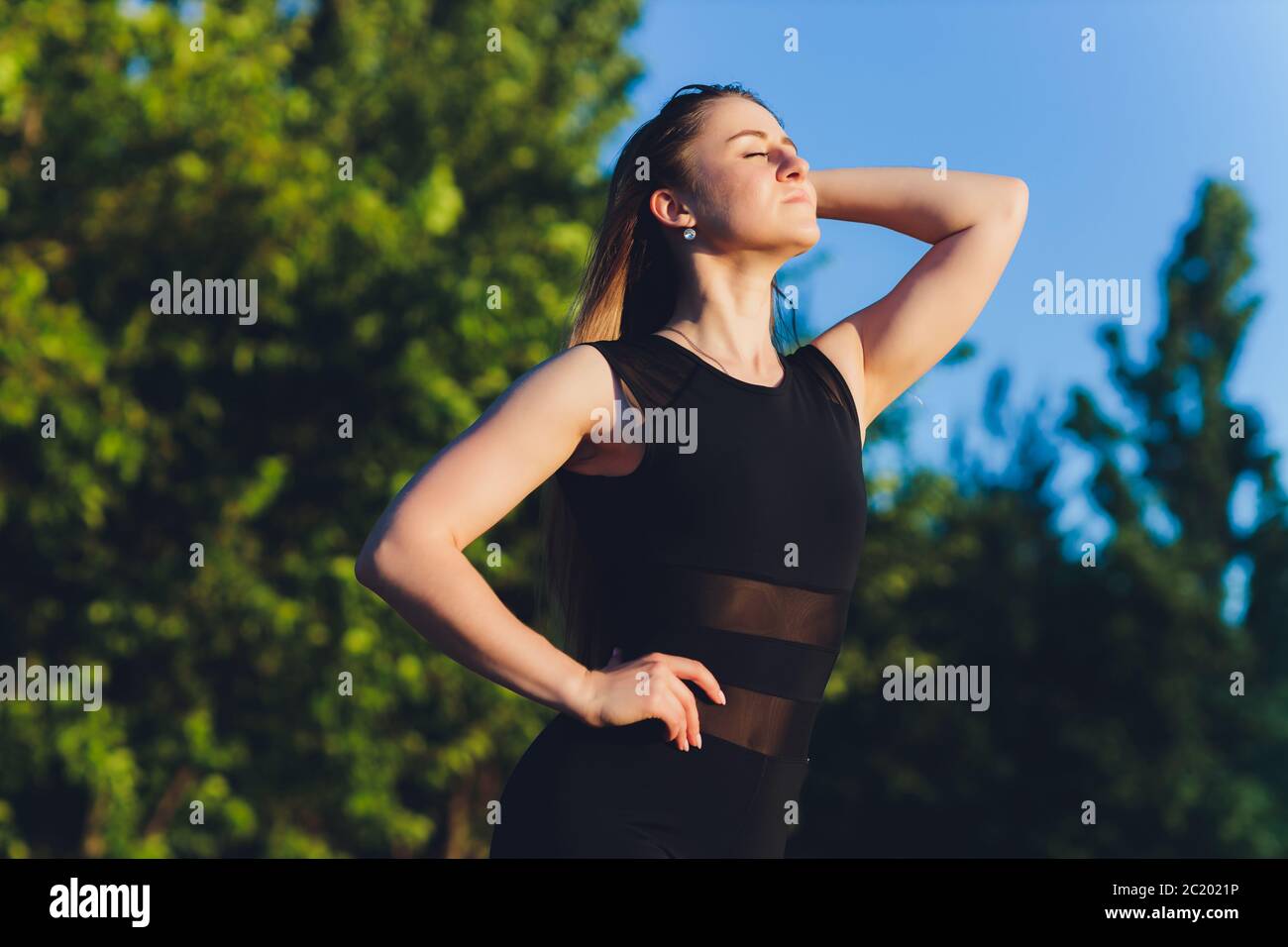 Hot and sweaty after exercise hi-res stock photography and images - Alamy